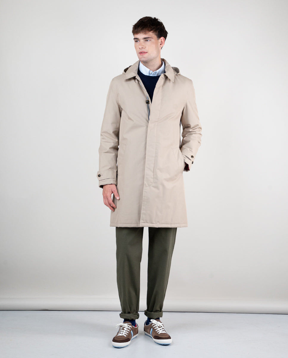 El Ganso | Gabardina Acolchada Beige para hombre. – The Style Rack