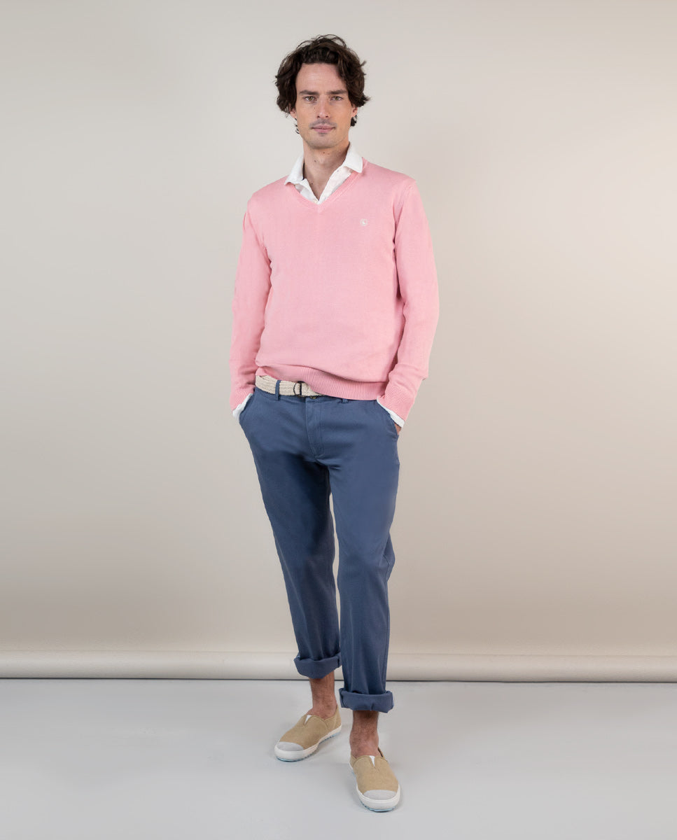 El Ganso | Pantalón Chino Verano Marino Azul Marino para hombre. – The ...