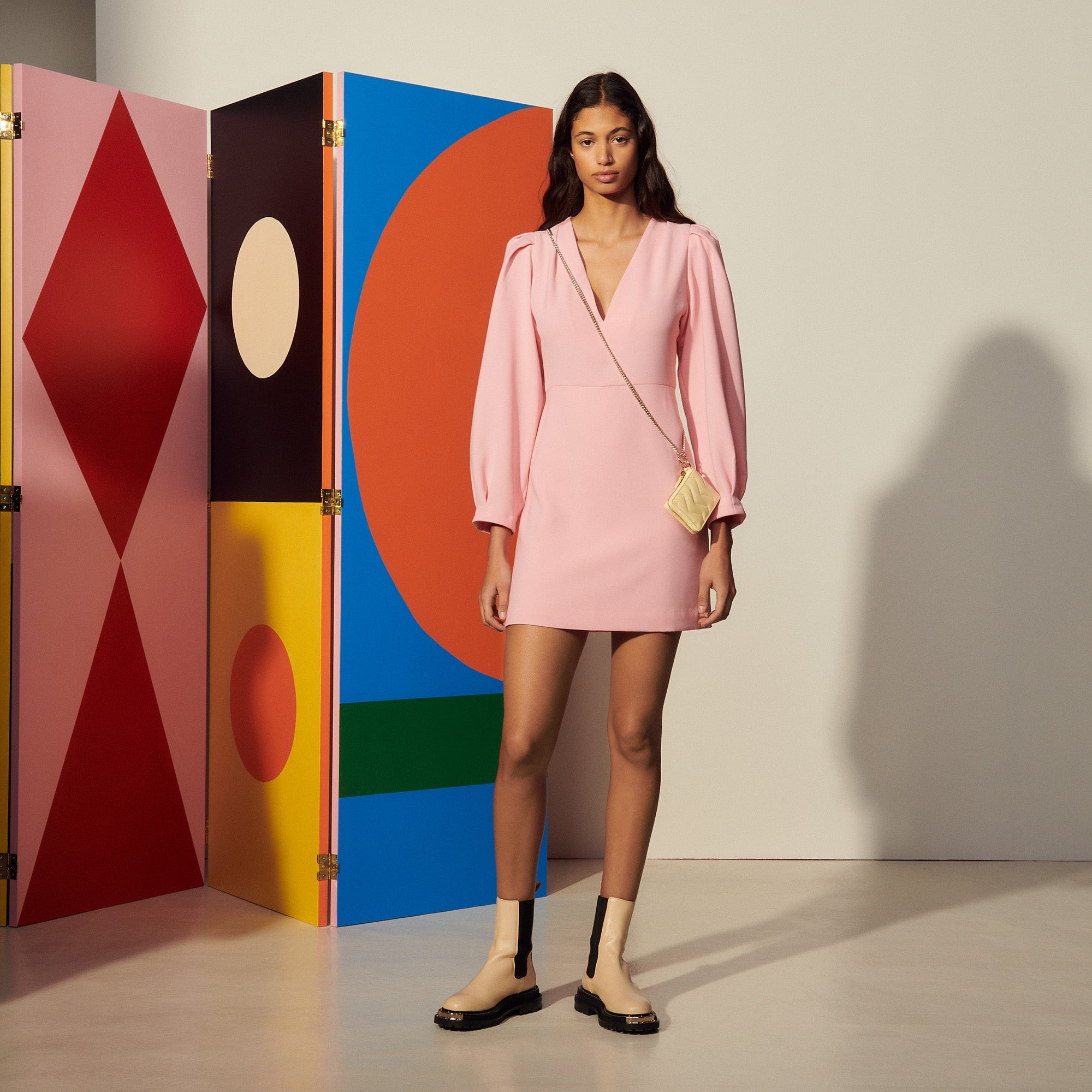 Sandro | Vestido Astrid Rosa Para Mujer – The Style Rack