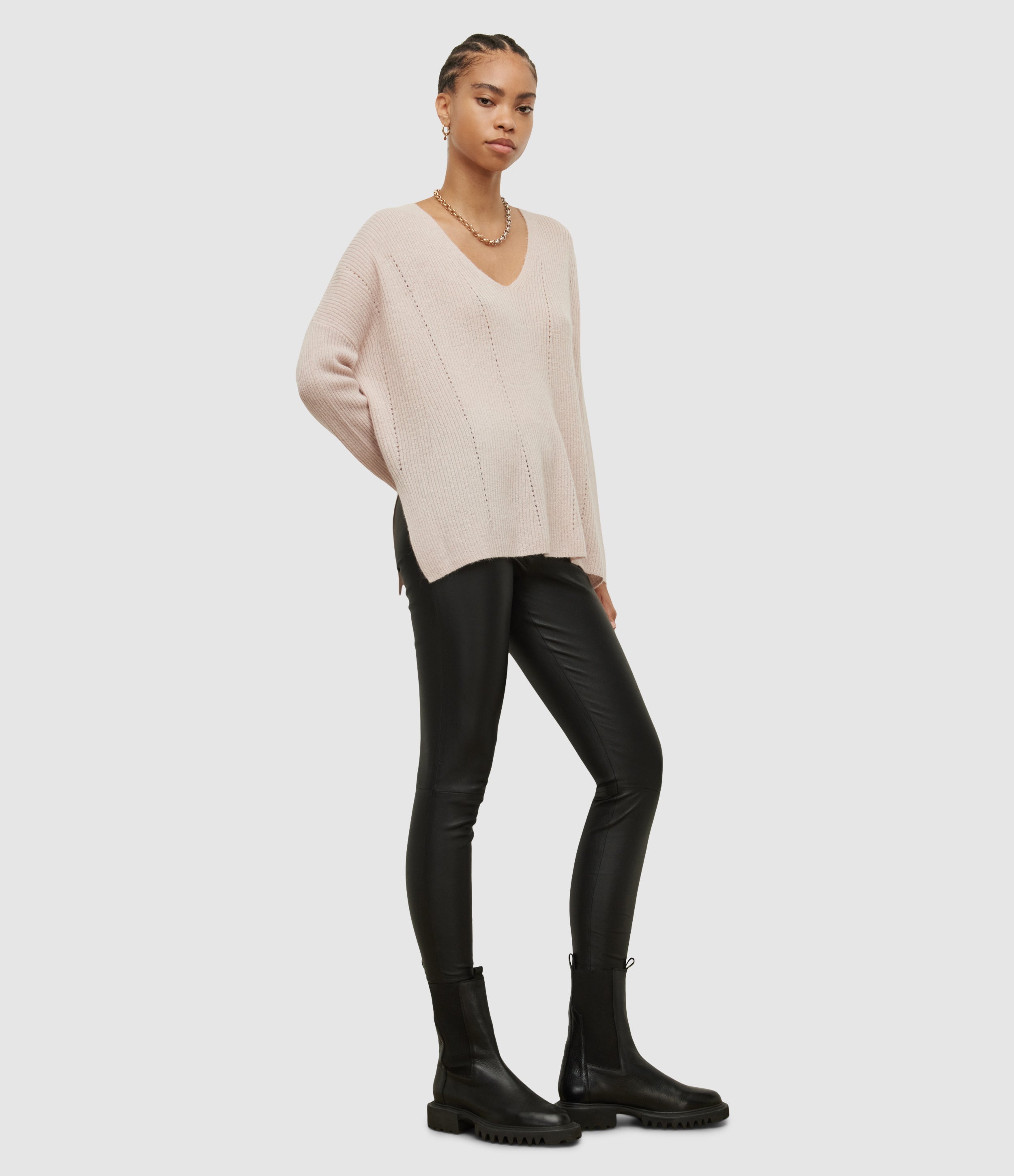 AllSaints | Sueter rhoda rosa para mujer. – The Style Rack