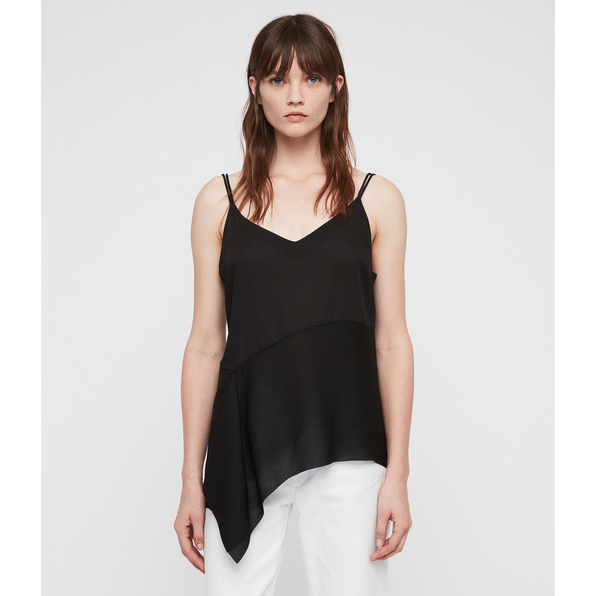 AllSaints | Top Cami Negro para mujer – The Style Rack