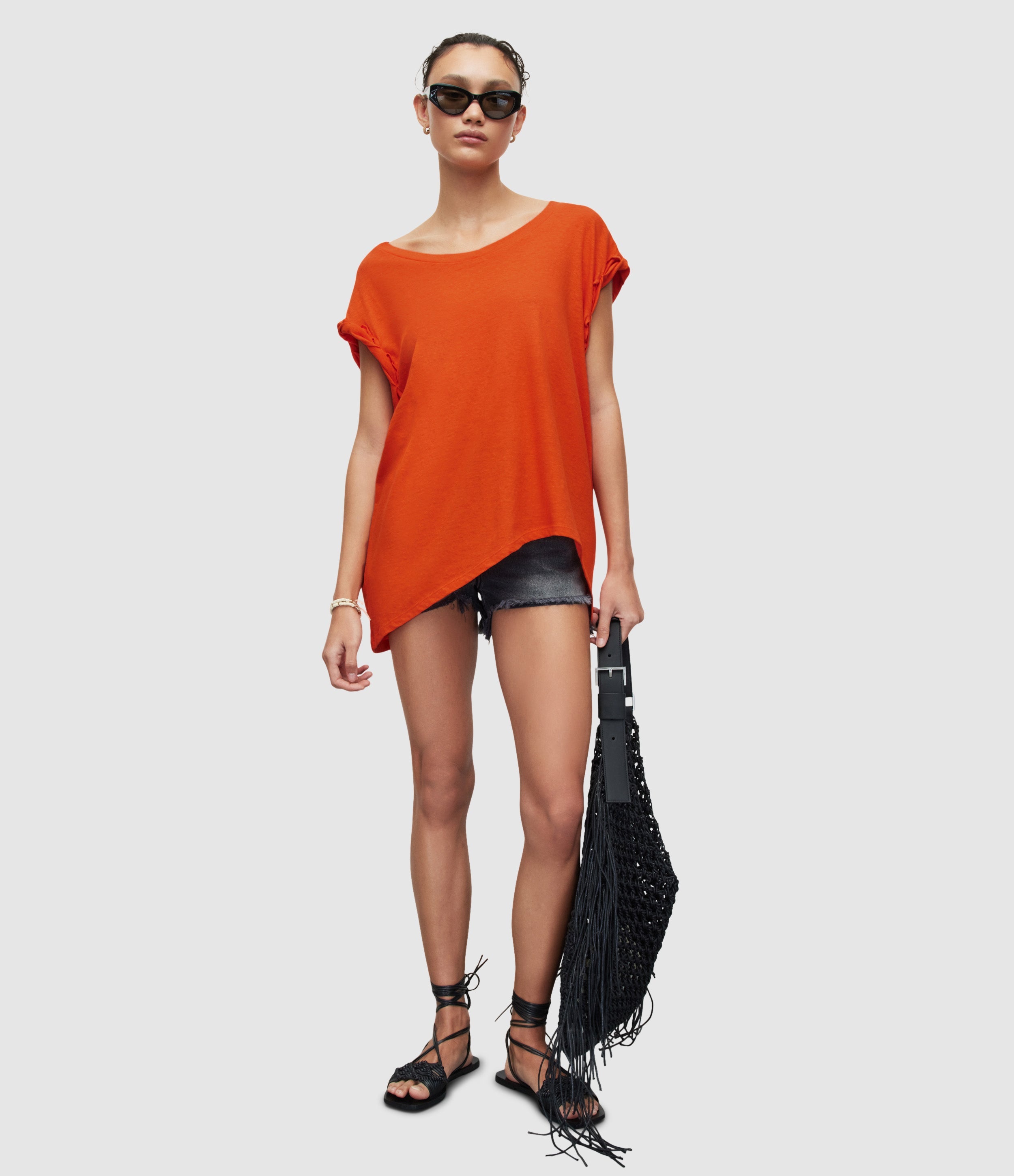AllSaints | Sueter sanza naranja para mujer. – The Style Rack