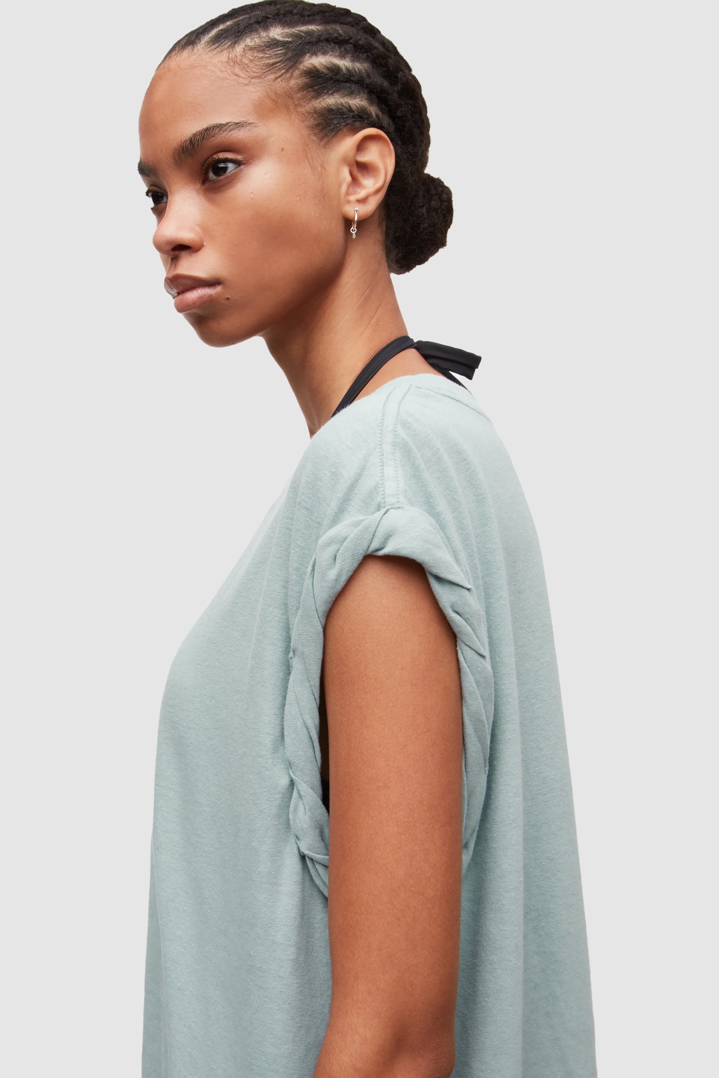 AllSaints | Top Sanza Azul Atardecer para mujer – The Style Rack